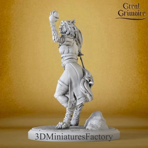 Miniature | Lunara Wolf - Dnd Miniature for Tabletop Games - Premium ...