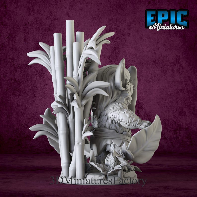 Baby Bugbear Dnd Miniature - 3D Printed Resin Figure for Dnd and ...