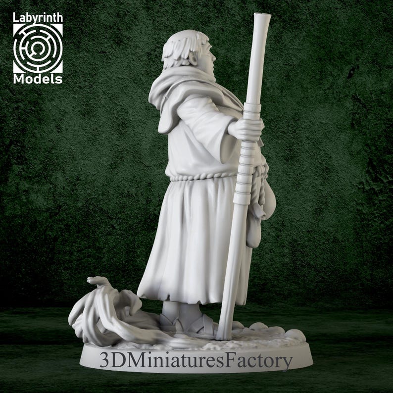Friar Tuck Miniatures - Dnd Miniature for Tabletop Games - Premium Dnd ...