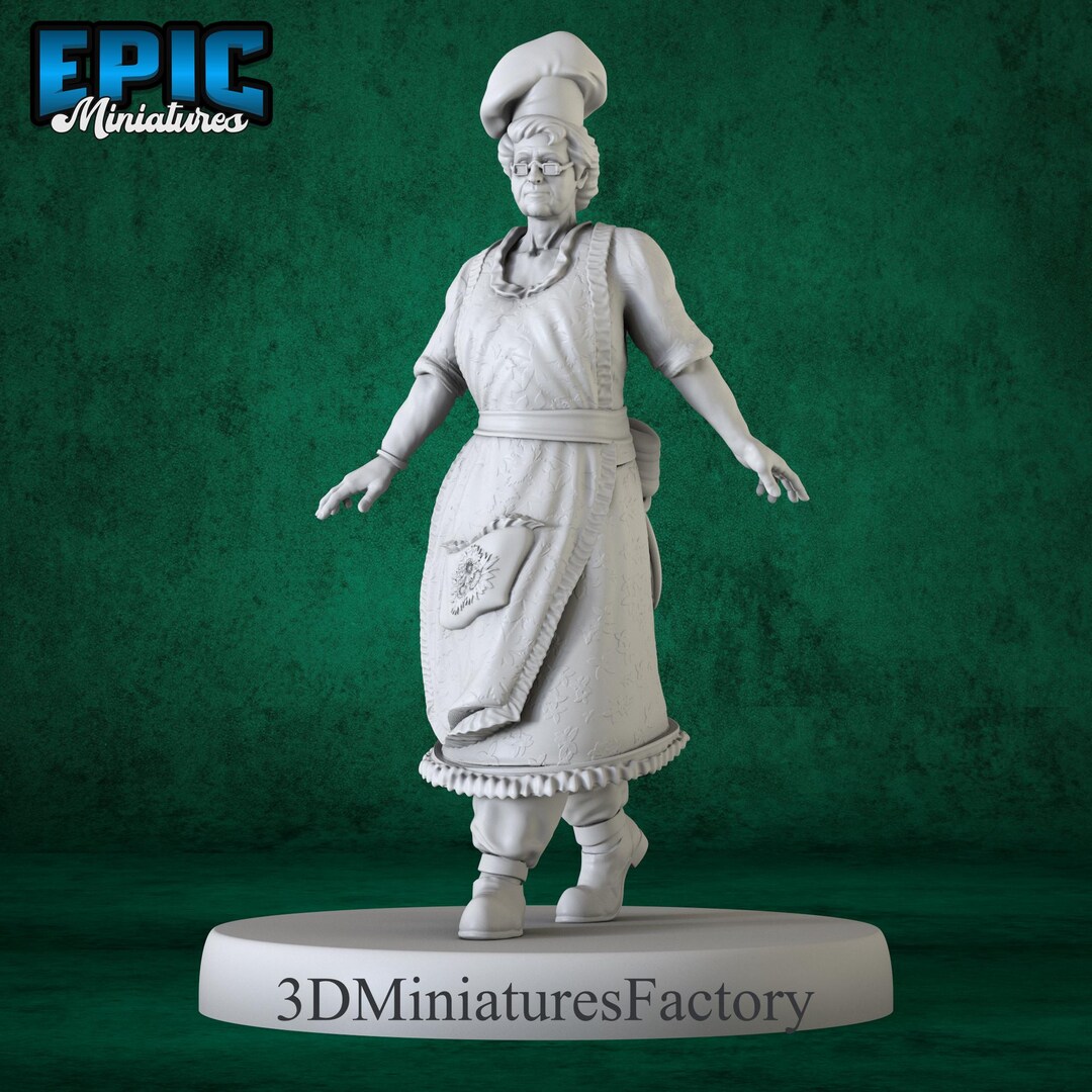 Miniature | Grandma - Dnd Miniature for Tabletop Games - Premium Dnd ...