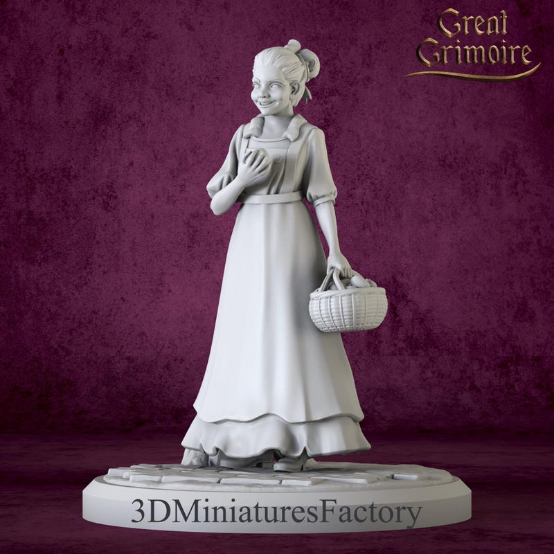 Dnd Village Girl - Etsy UK
