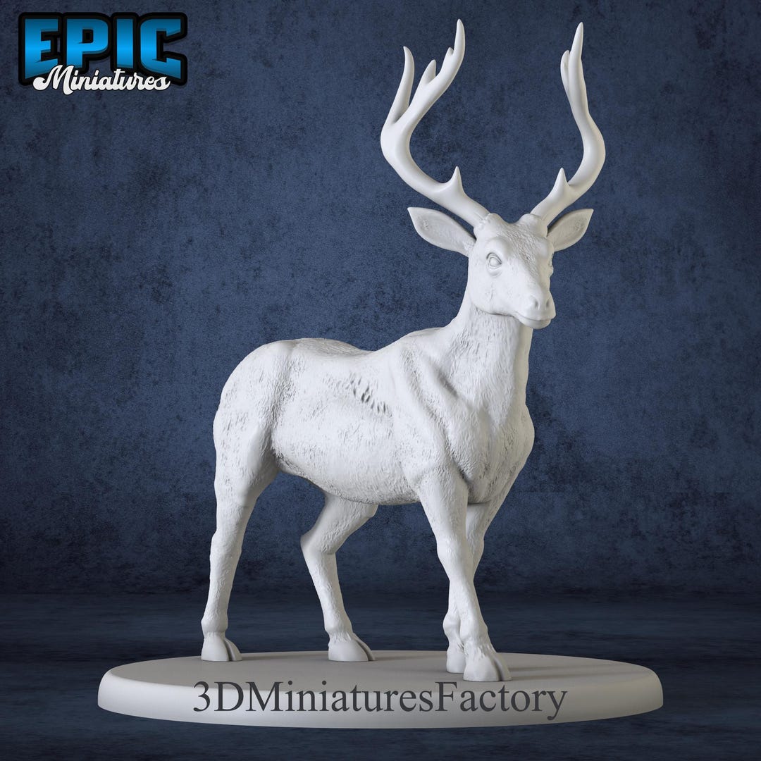 Miniature | Deer - Dnd Miniature for Tabletop Games - Premium Dnd ...