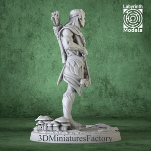 Elf Miniature - Dnd Miniature for Tabletop Games - Premium Dnd ...