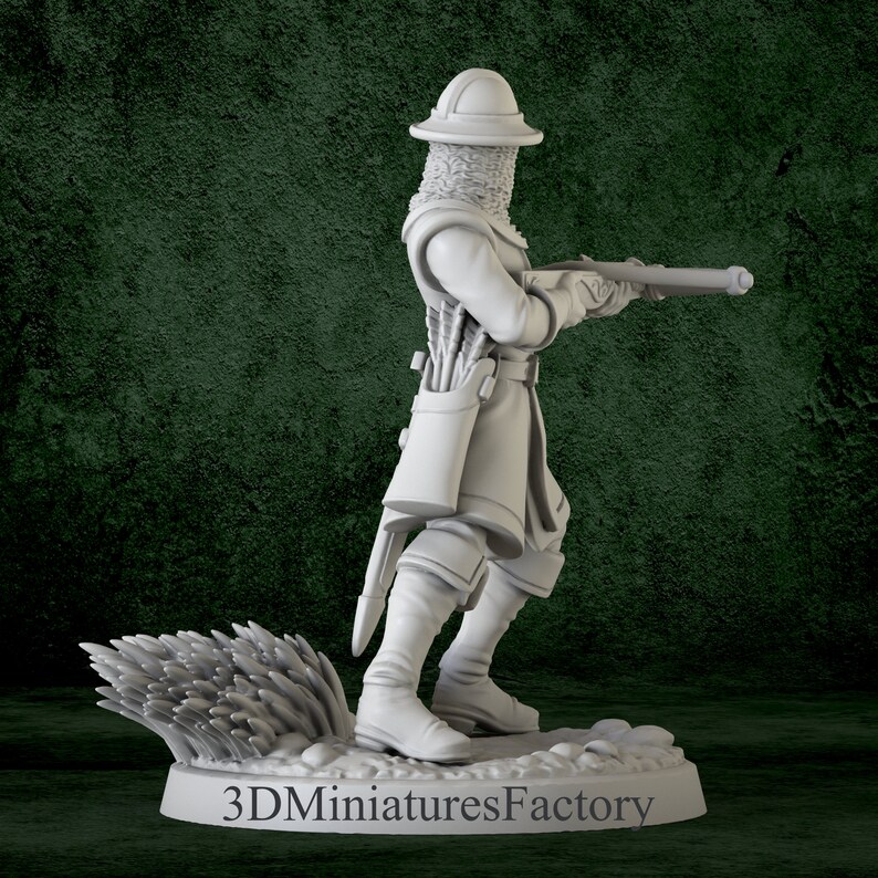 Sheriff Guard With Crossbow 2 Miniature From 28mm to 120mm Dnd ...