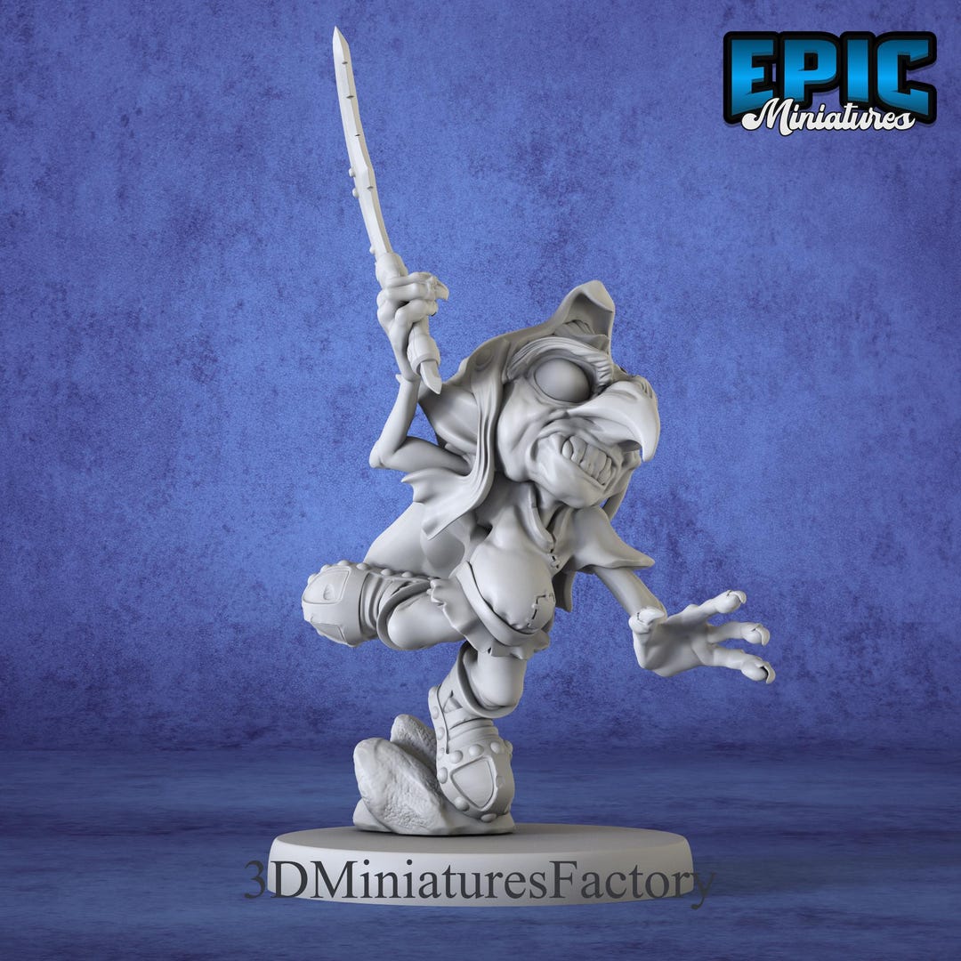 Miniature | Red Cap Attack V1 - Dnd Miniature for Tabletop Games ...