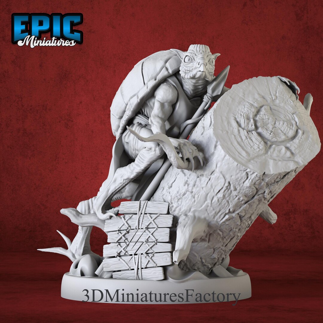 Miniature | Kappa Climbing V1 - Player Dnd Miniature for Tabletop Games ...