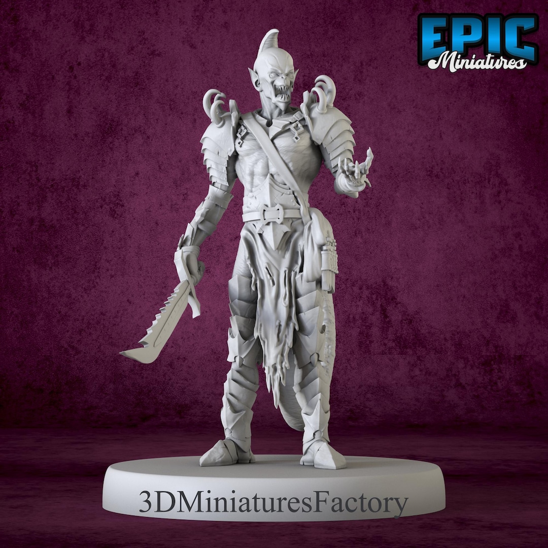Miniature | Tail Devil Shout - Dnd Miniature for Tabletop Games ...