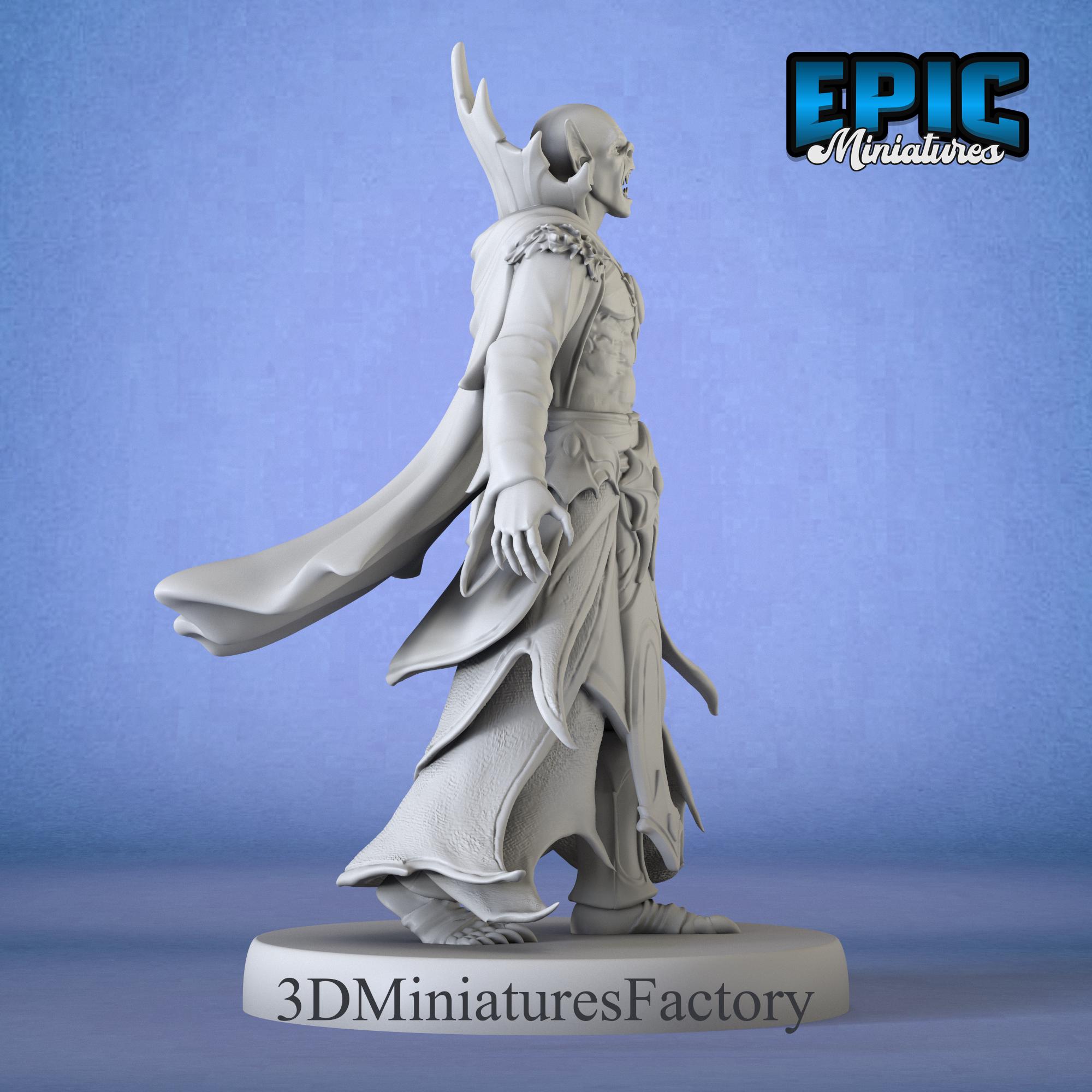 Vampire Miniature Dnd Miniature for Tabletop Games Premium Dnd ...