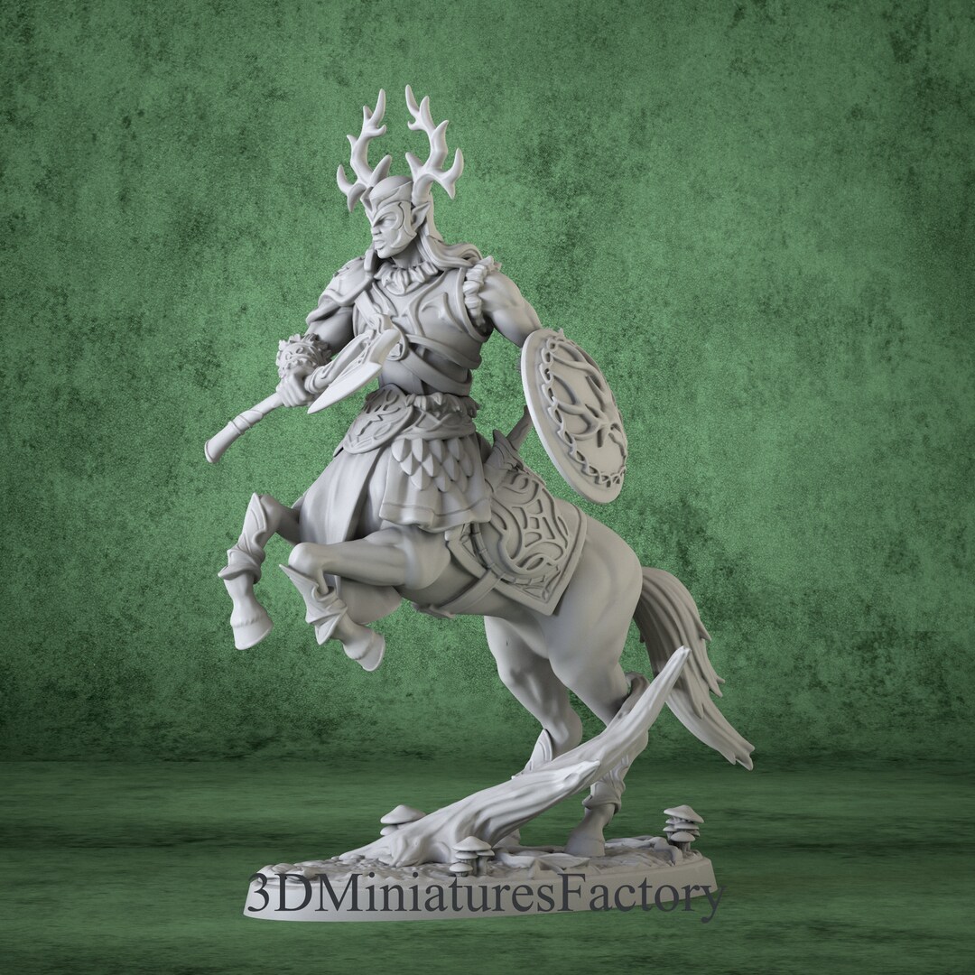 Centaur Miniature From 28mm to 40mm Scale Dnd Miniature for Tabletop ...