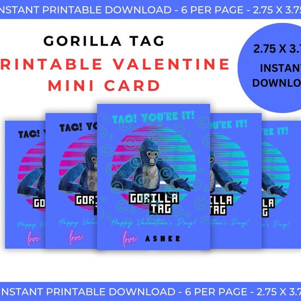 Purple Gorilla Tag Monkey - Etsy