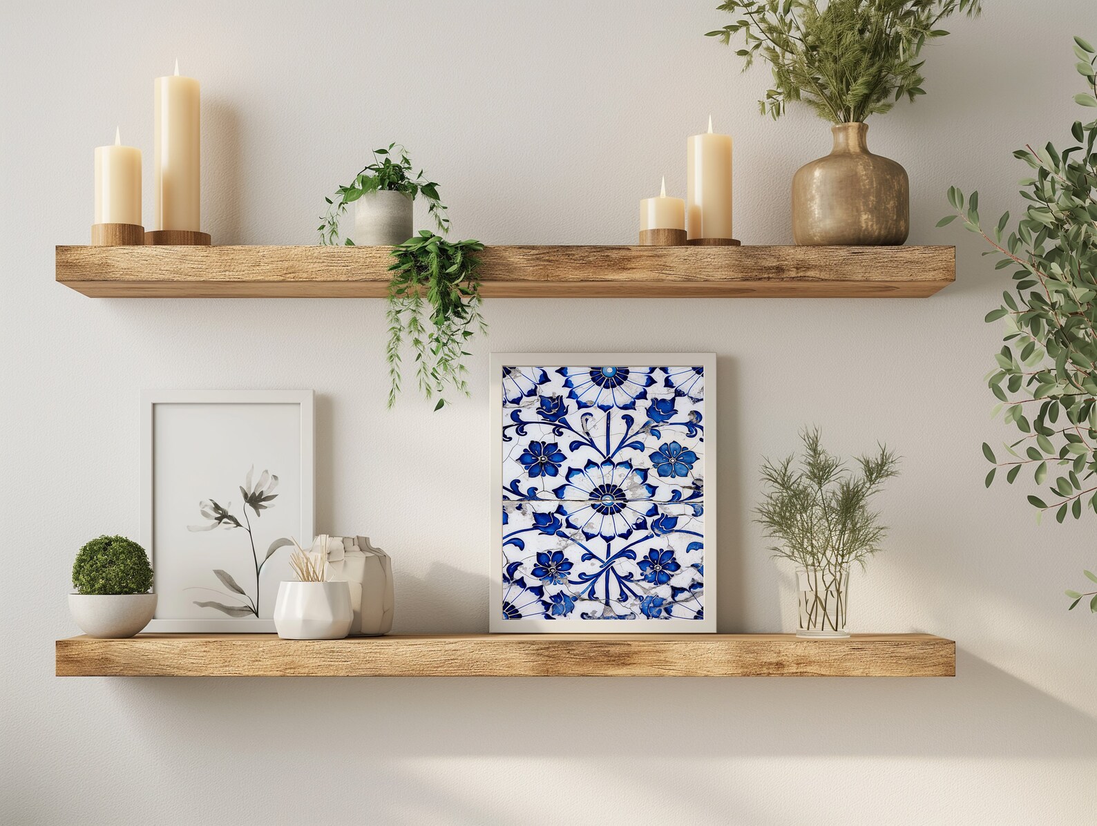 Turkish Tile Pattern, İznik Tiles, Traditional Pattern of Anatolia - Etsy