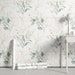 Floral Wallpaper-temporary Wallpaper-peel and Stick Wallpaper-floral ...