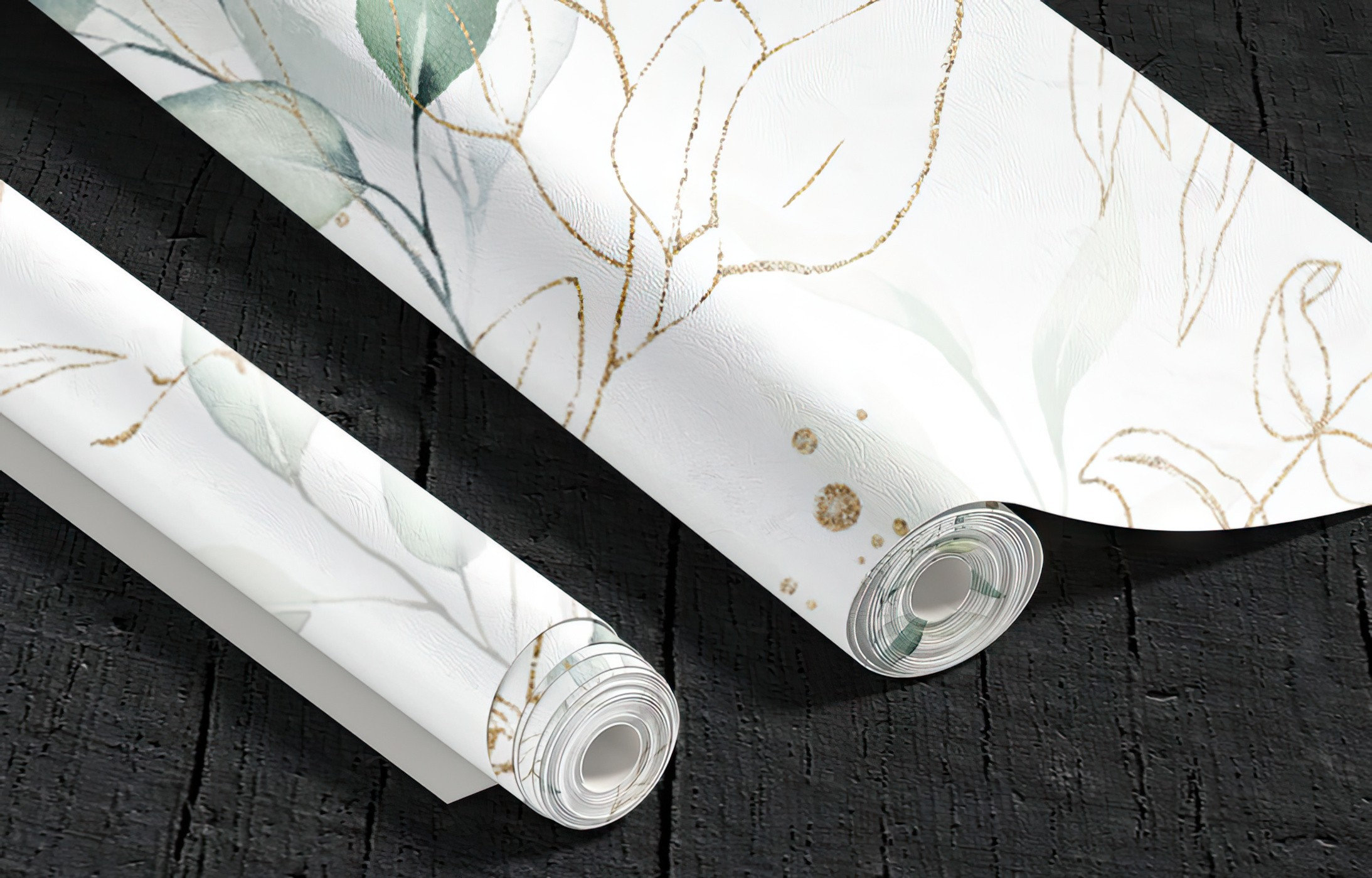 Floral Wallpaper-temporary Wallpaper-peel and Stick Wallpaper-floral ...