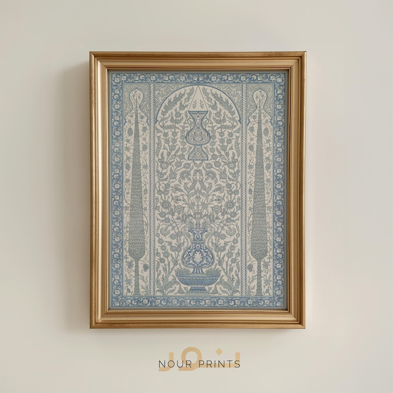 Blue Mosque Tiles - Etsy