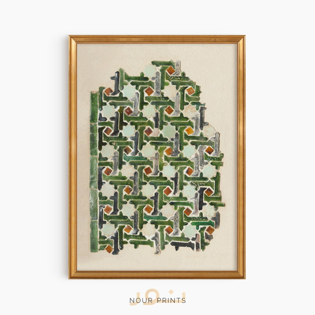Islamic Geometric Art, Mosaic Tile Art Artful Pattern Art, Ceramic Art ...