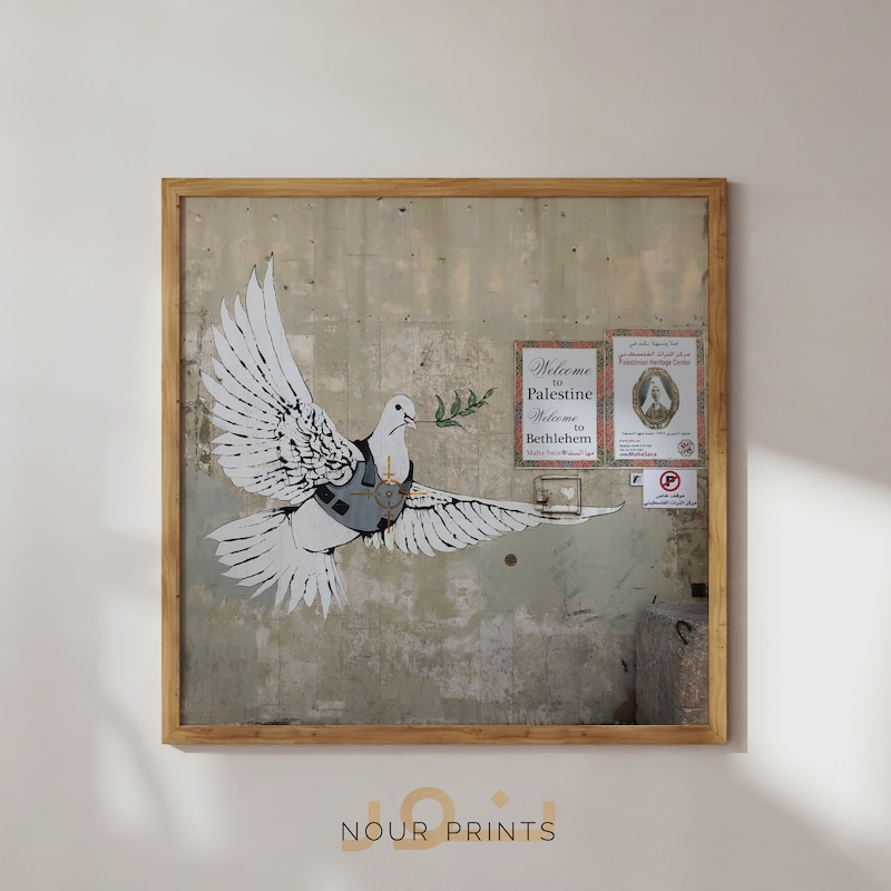 Palestine Dove Art - Etsy