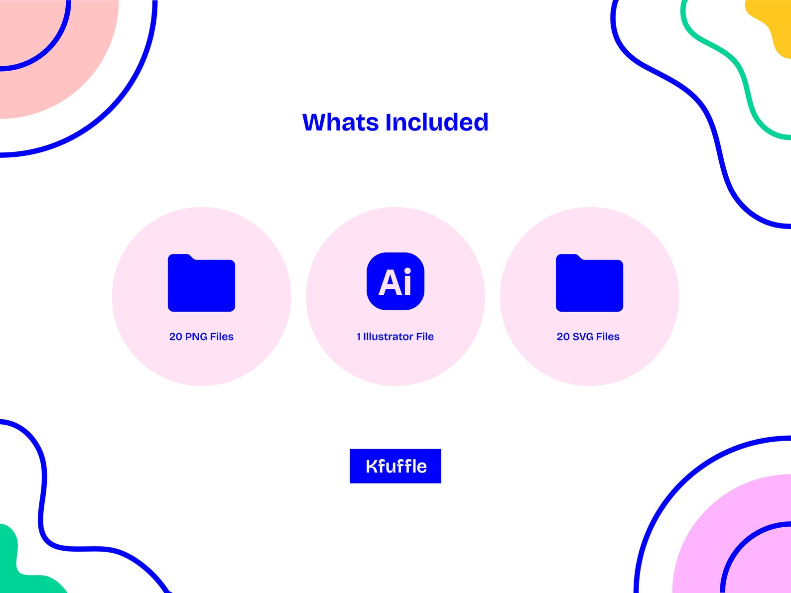 20 Abstract Nose Vectors Full Color Flat Icons. Icon Bundle. Vector SVG ...