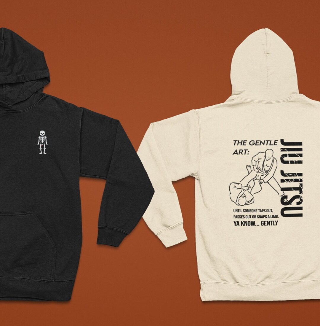 Gentle Art Jiu-jitsu Hoodie | Brazilian Jiu Jitsu | Leg Locker Hooded ...