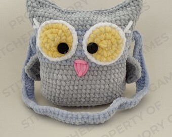 Crochet Memory Game Owl and Owlets: Toy for Visual Memory, Colors ...