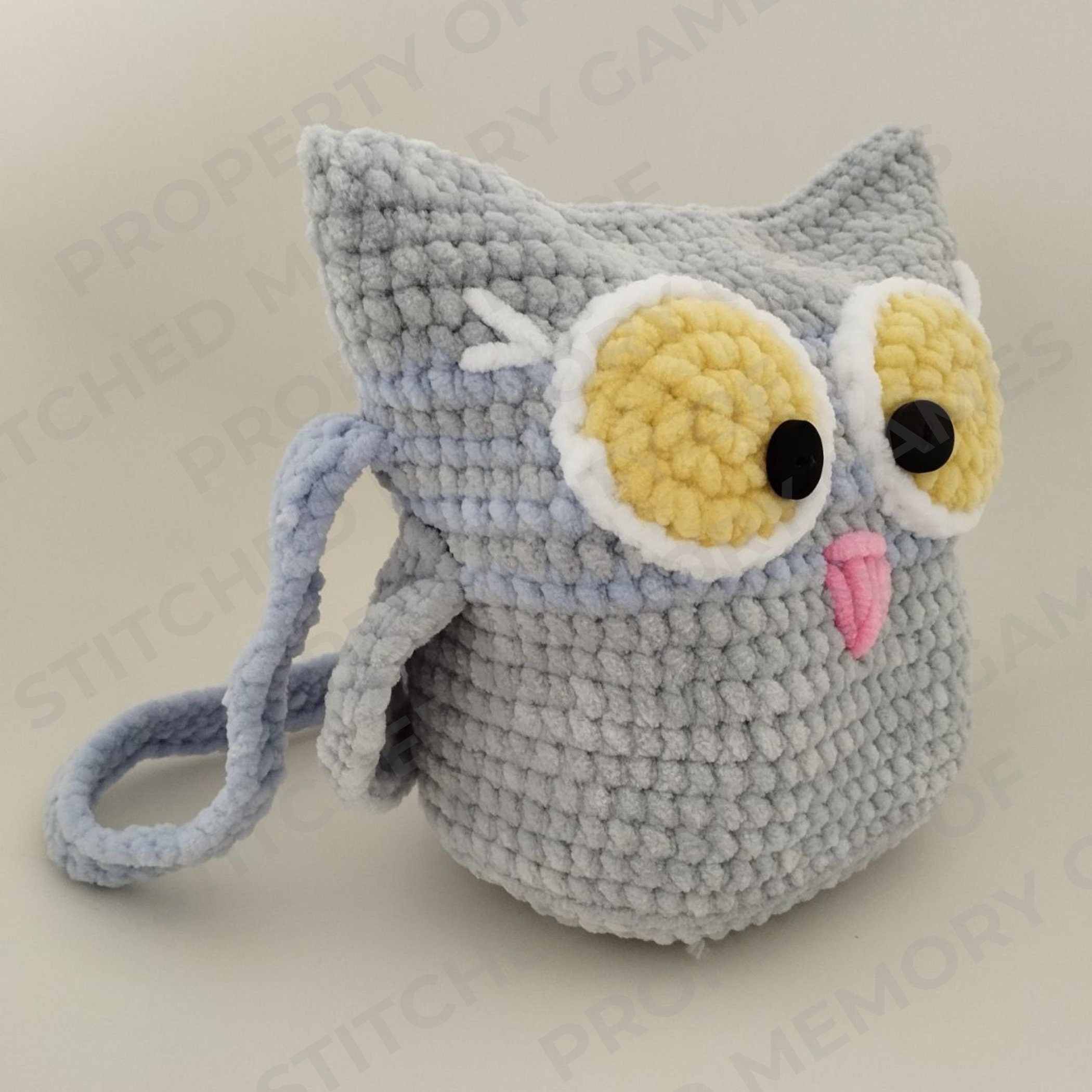 Crochet Memory Game Owl and Owlets: Toy for Visual Memory, Colors ...