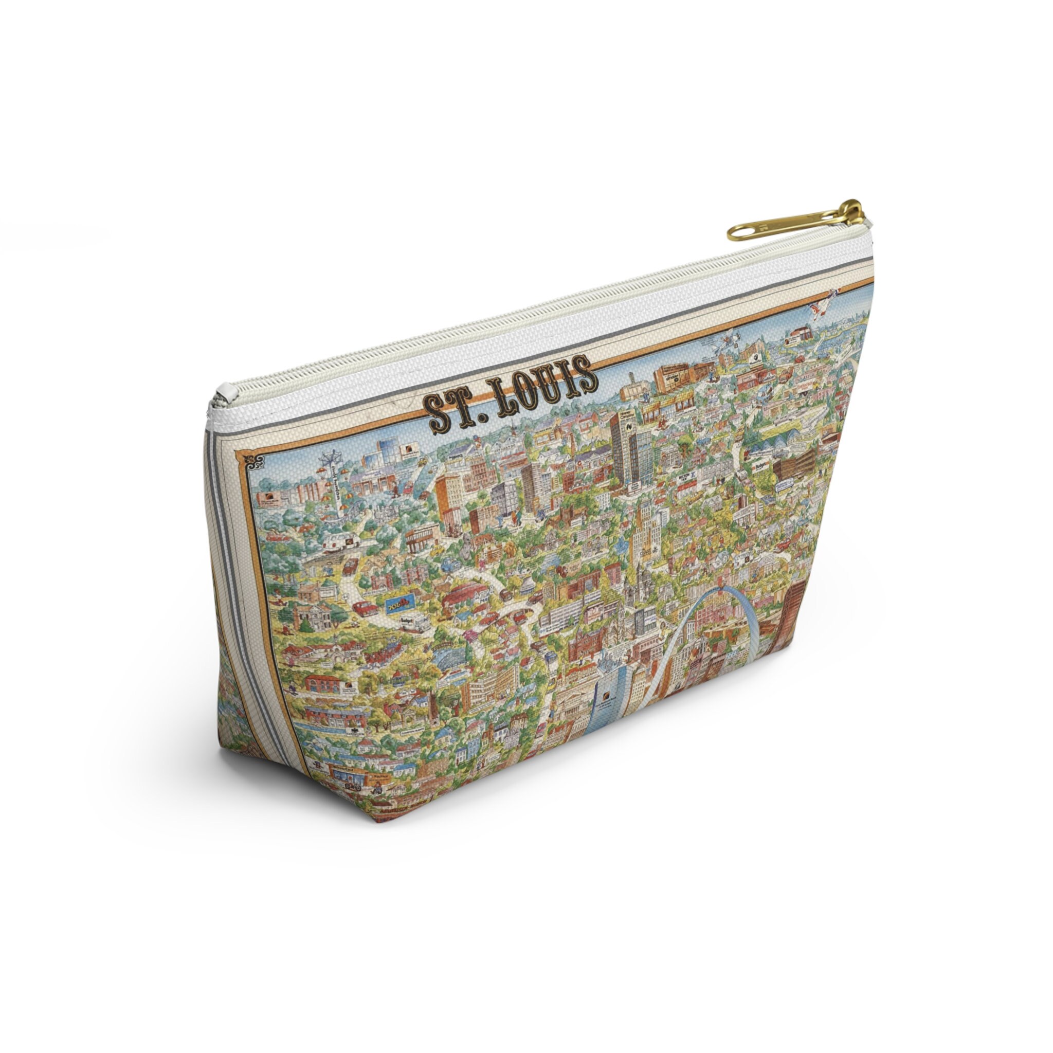 St. Louis Map Pouch - Vintage St. Louis Map - St. Louis Gift - St ...