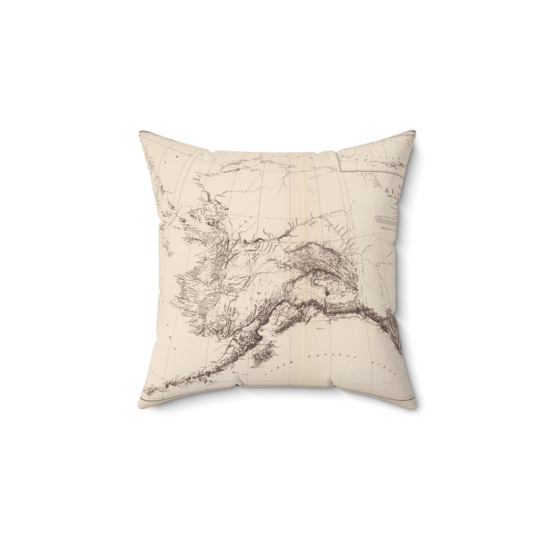 Alaska Map Puzzle - Alaska Puzzle for Adults - Alaska Jigsaw Puzzle ...