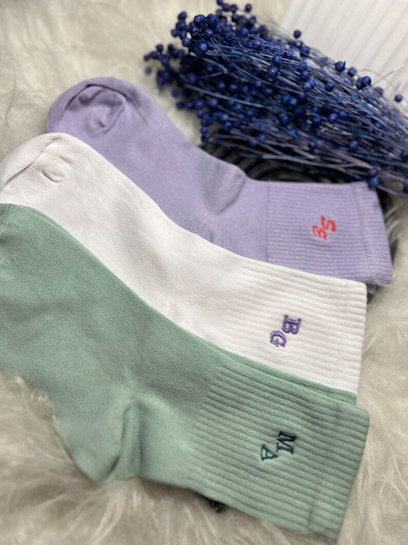 Personalized Couples Gifts,personalized Socks,custom Embroidered Socks ...