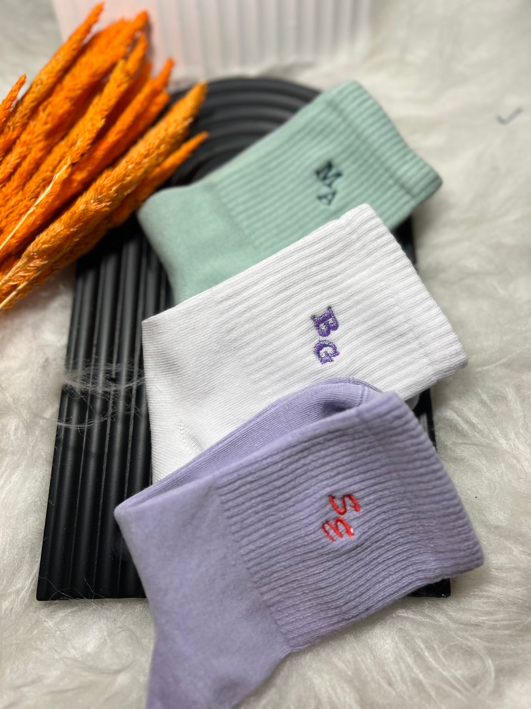 Personalised Custom Embroidered Socks,custom Embroidered Socks ...