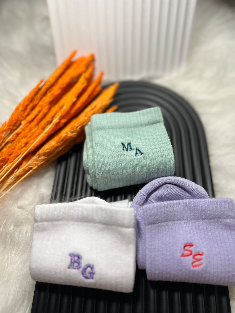 Personalized Couples Gifts,personalized Socks,custom Embroidered Socks ...