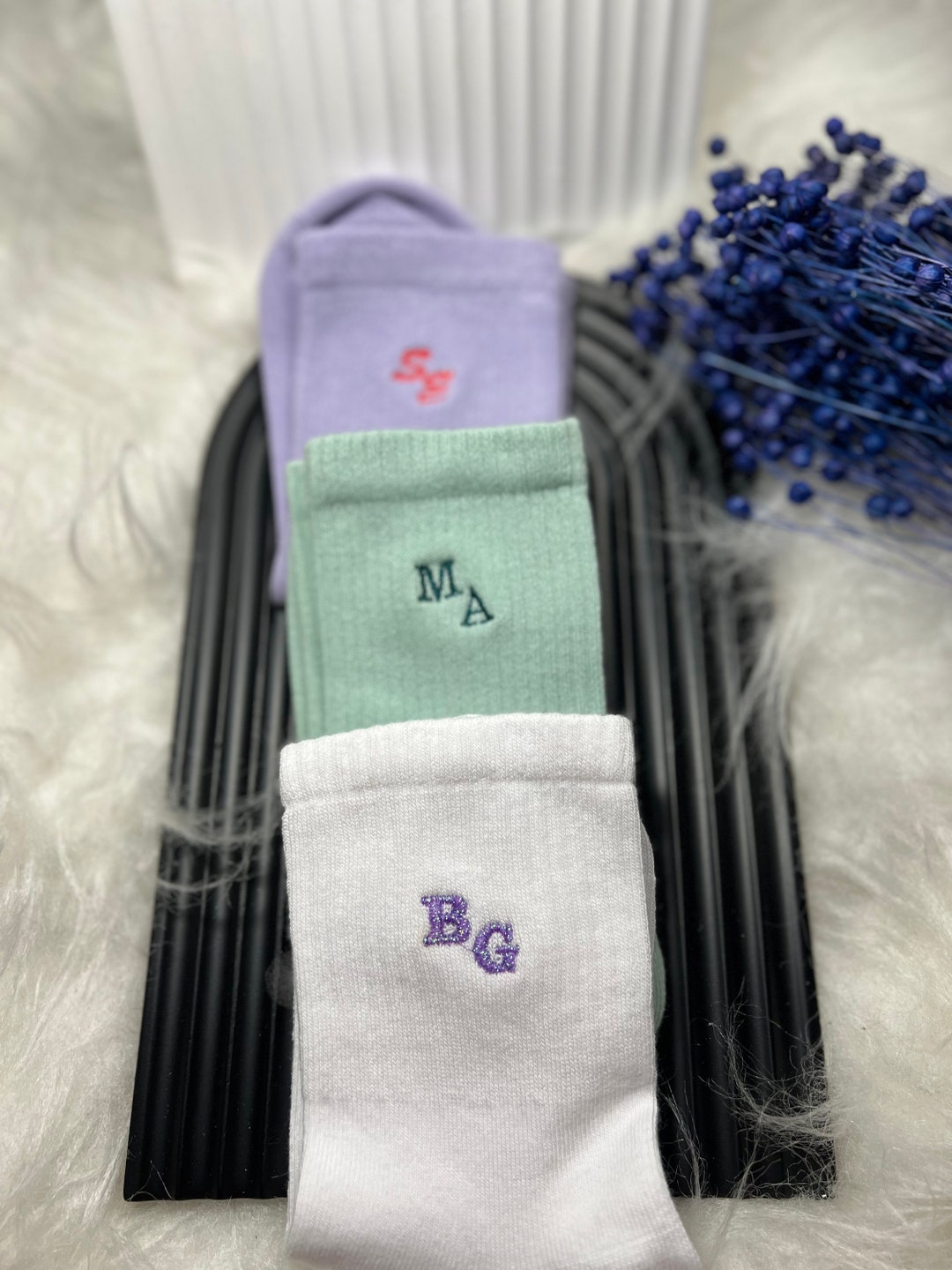 Personalized Couples Gifts,personalized Socks,custom Embroidered Socks ...