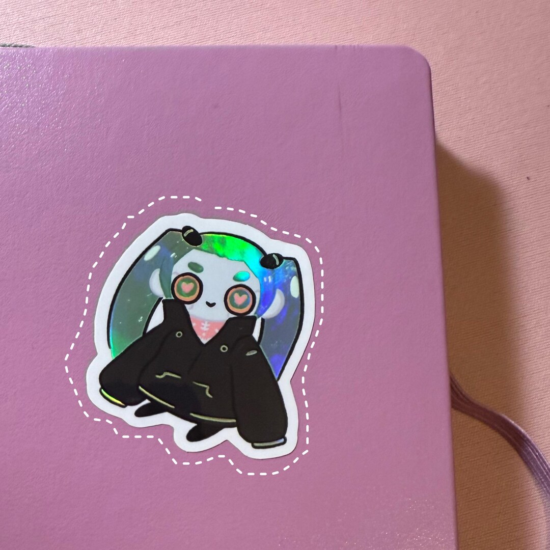Cyberpunk Rebecca Sticker - Etsy