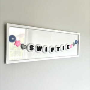 Friendship Bracelet Resin Art, Swiftie Inspired Wall Decor (10x30 ...