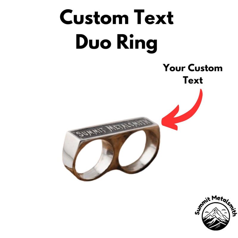 Two Finger Ring - Etsy