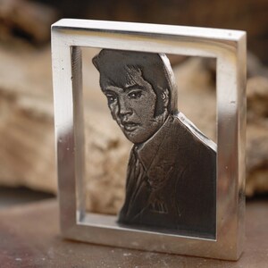 Elvis Presley Silver Bar | Custom 999 Silver Bullion | Rock and Roll ...