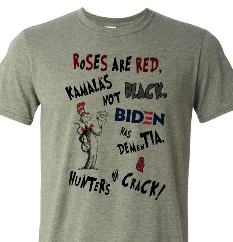 Cat in the Hat Roses Are Red MAGA Make America Great Again American ...