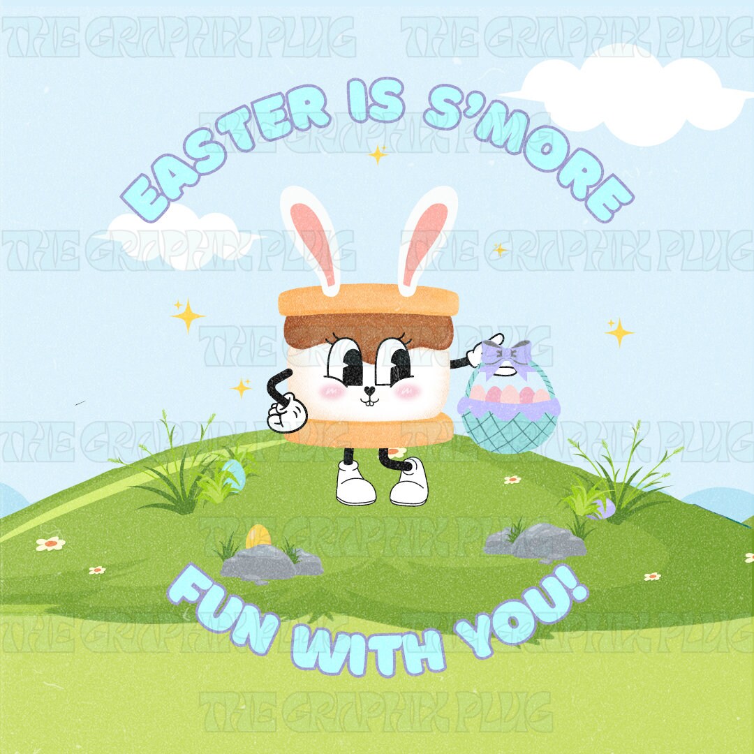 Easter Smore's Treat Label - Etsy