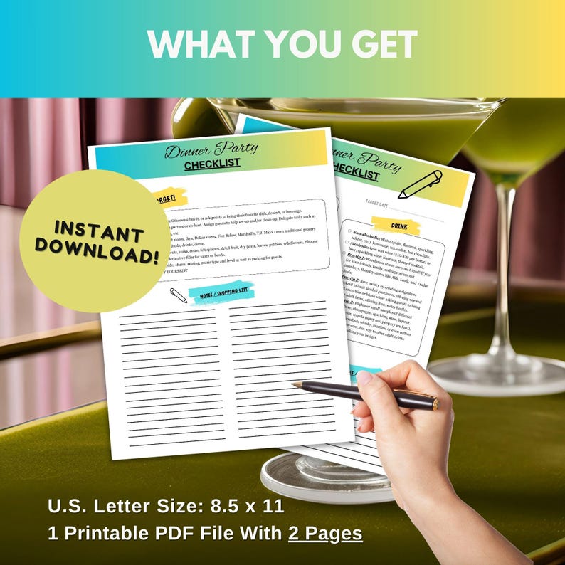 First Dinner Party Checklist for New Hosts Dinner Party Themes for ...