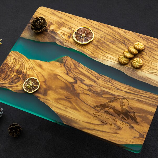 Resin Cutting Board - Etsy