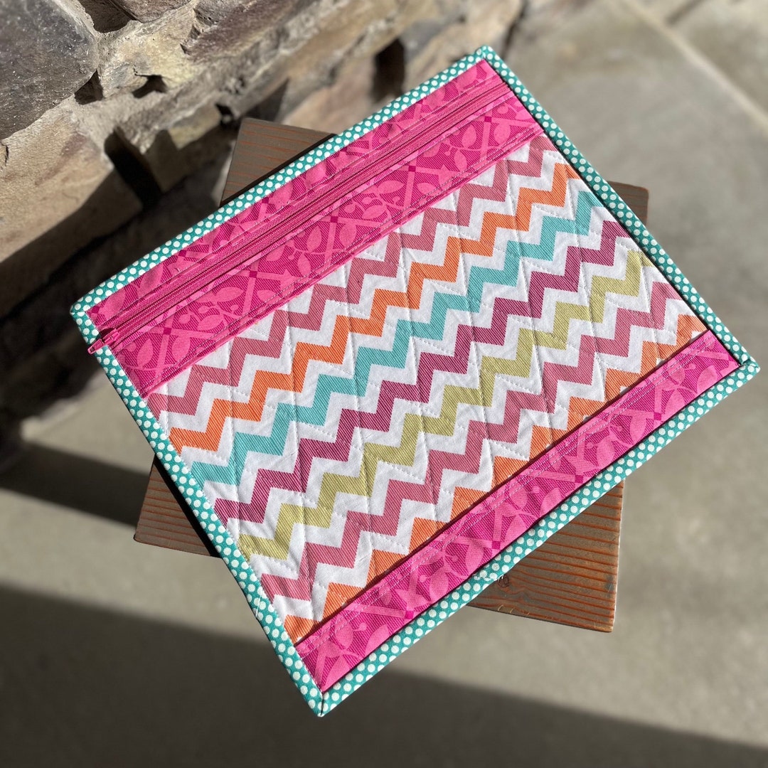 Zig Zag Project Bag - Etsy