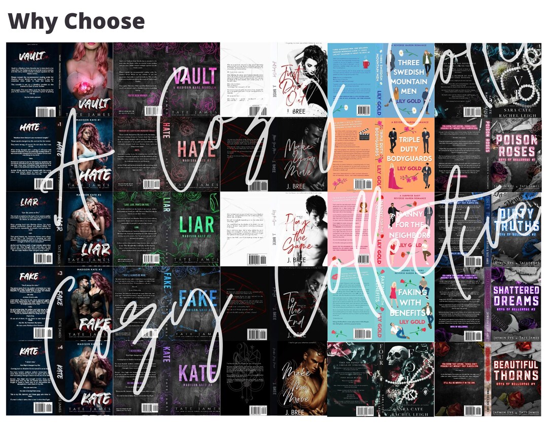 Taboo & Why Choose - Mini Book Covers for DIY Mini Books - DIGITAL ...