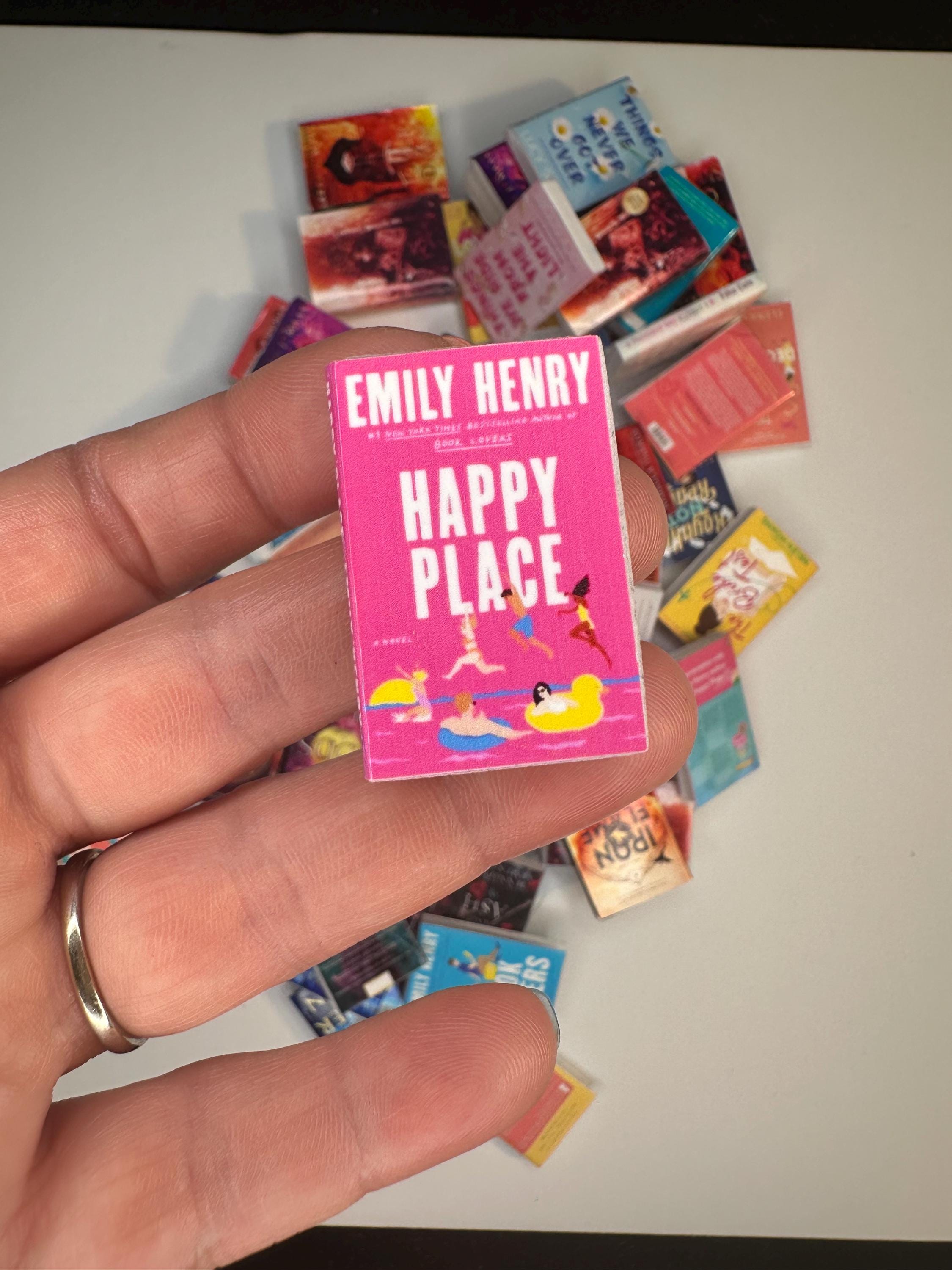 Mini Book Inserts - 3D Printed - Etsy