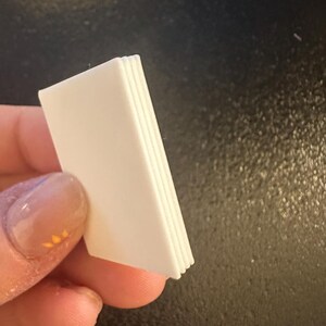 Mini Book Inserts - 3D Printed - Etsy