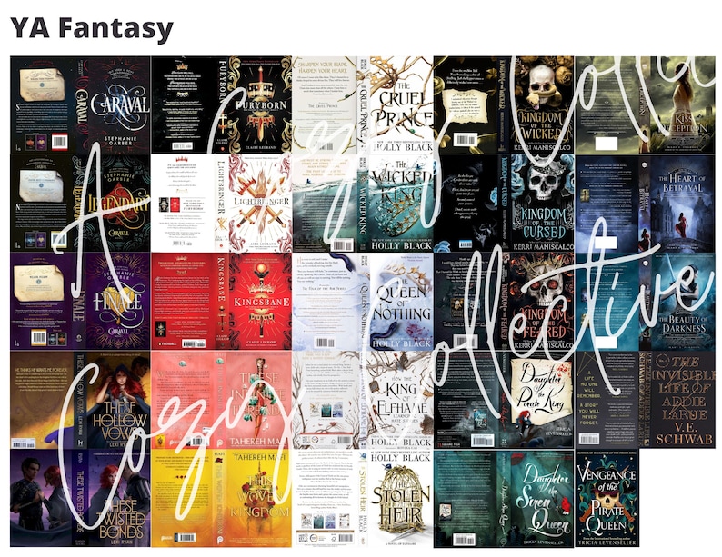 YA Fantasy - Mini Book Covers for DIY Mini Books - DIGITAL Download - Etsy