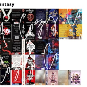 YA Fantasy - Mini Book Covers for DIY Mini Books - DIGITAL Download - Etsy