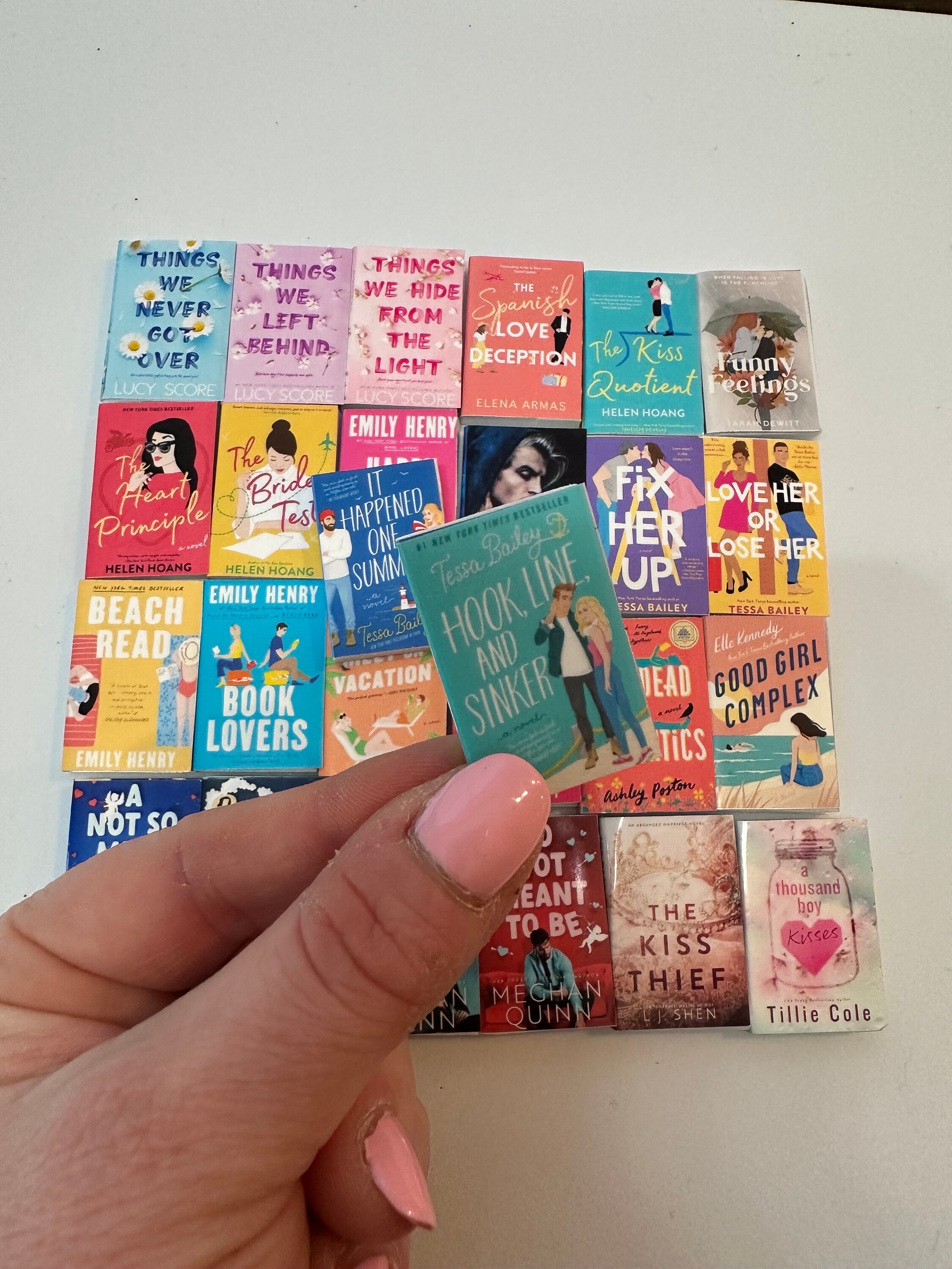 Custom Mini Books - 1:6 Sclae - Etsy