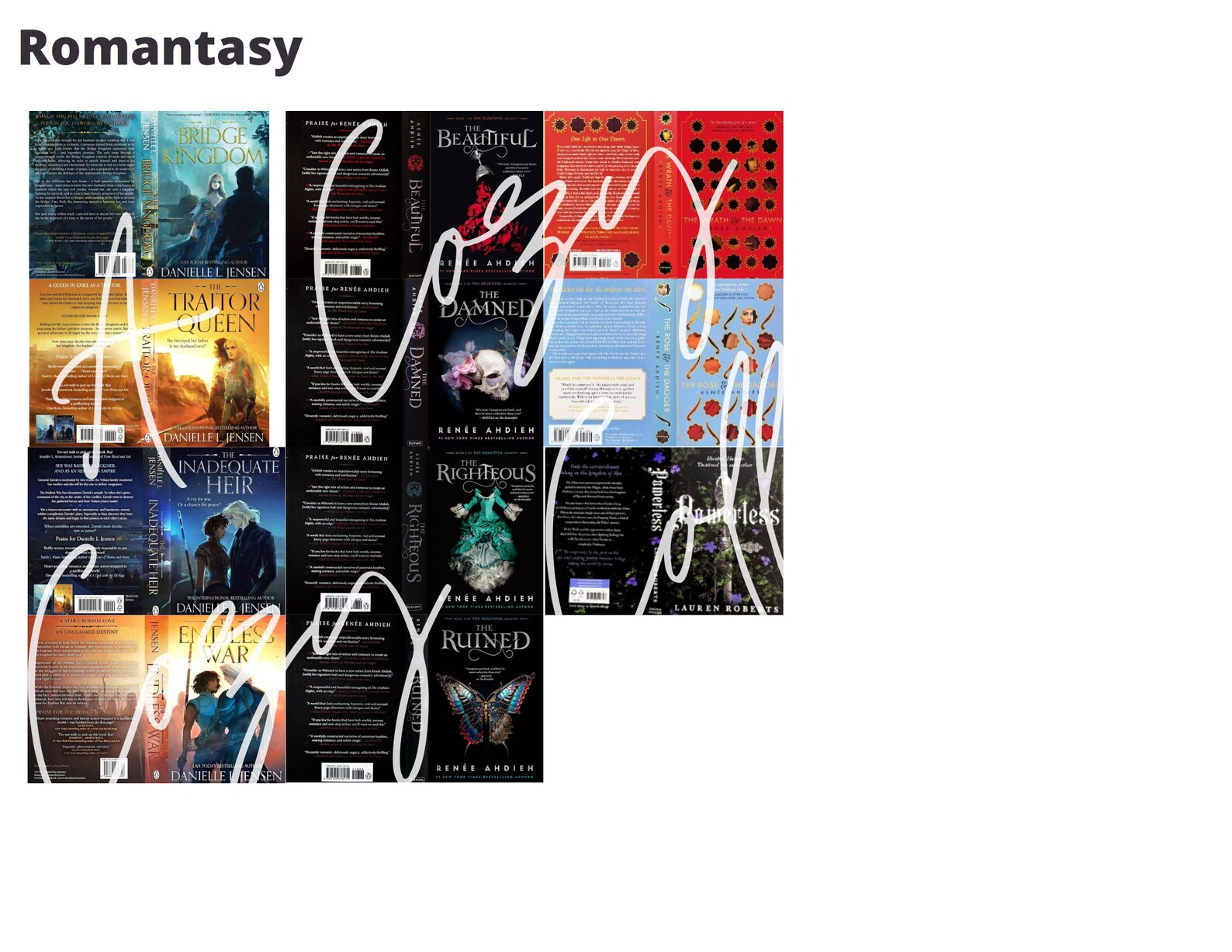 Romantasy Collection - Mini Book Covers for DIY Mini Books - DIGITAL ...