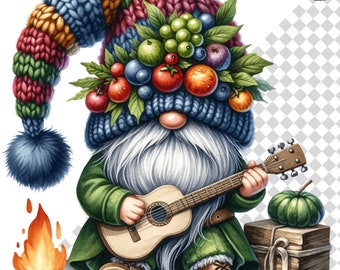 Gnome Clipart 1, Camping Gnome, Gnomes Clipart, Gnome Camping, Cute ...