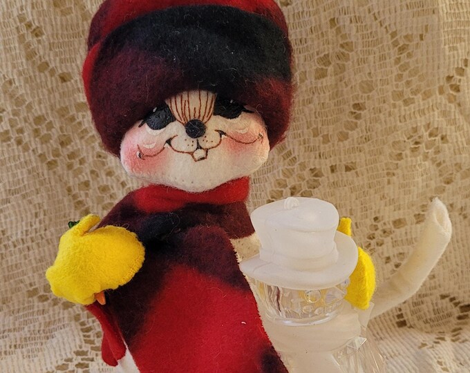 2001 Annalee Christmas Frosty Pals Mouse Building Snowman – Vintage ...