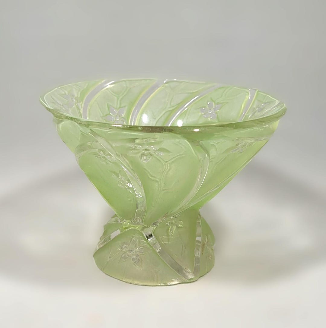 Consolidated Glass Line 700 #714 Footed Sundae/sherbet Dish – Crystal ...
