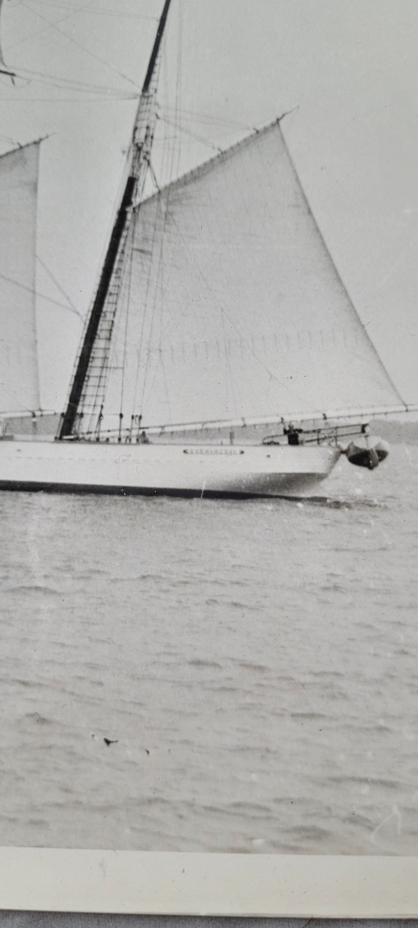 Vintage Maritime Photo Schooner Shenandoah - Etsy